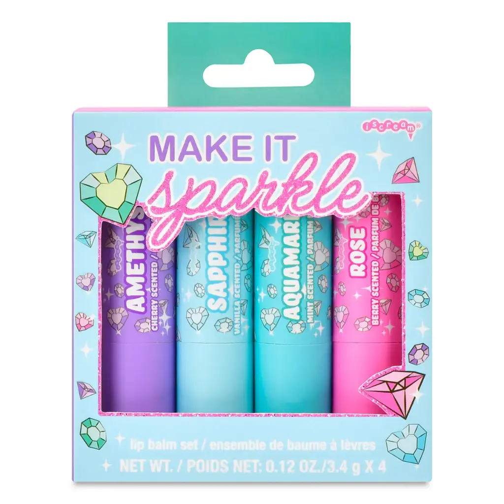 Make It Sparkle Lip Balm Set | Iscream